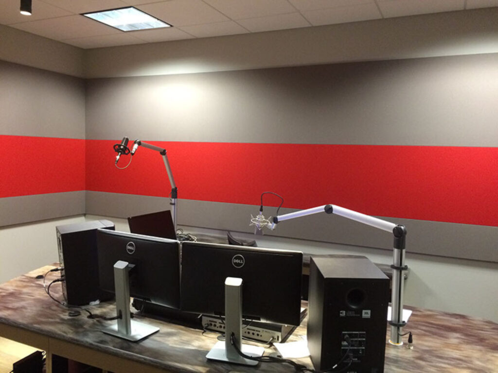 Radio Station Broadcast control room – Wallworks.com