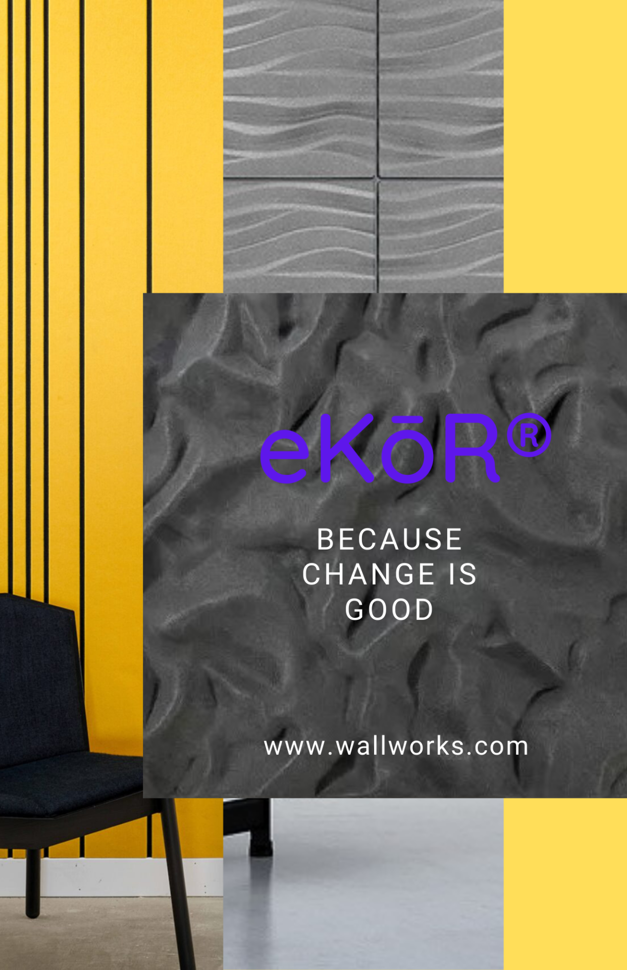 eKōR Acoustic Panels, Tiles, Clouds – Wallworks.com